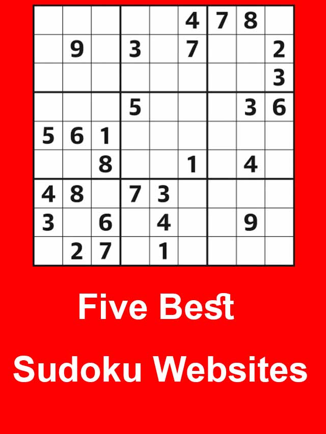 Five Best Online Sudoku Websites » Reveal That