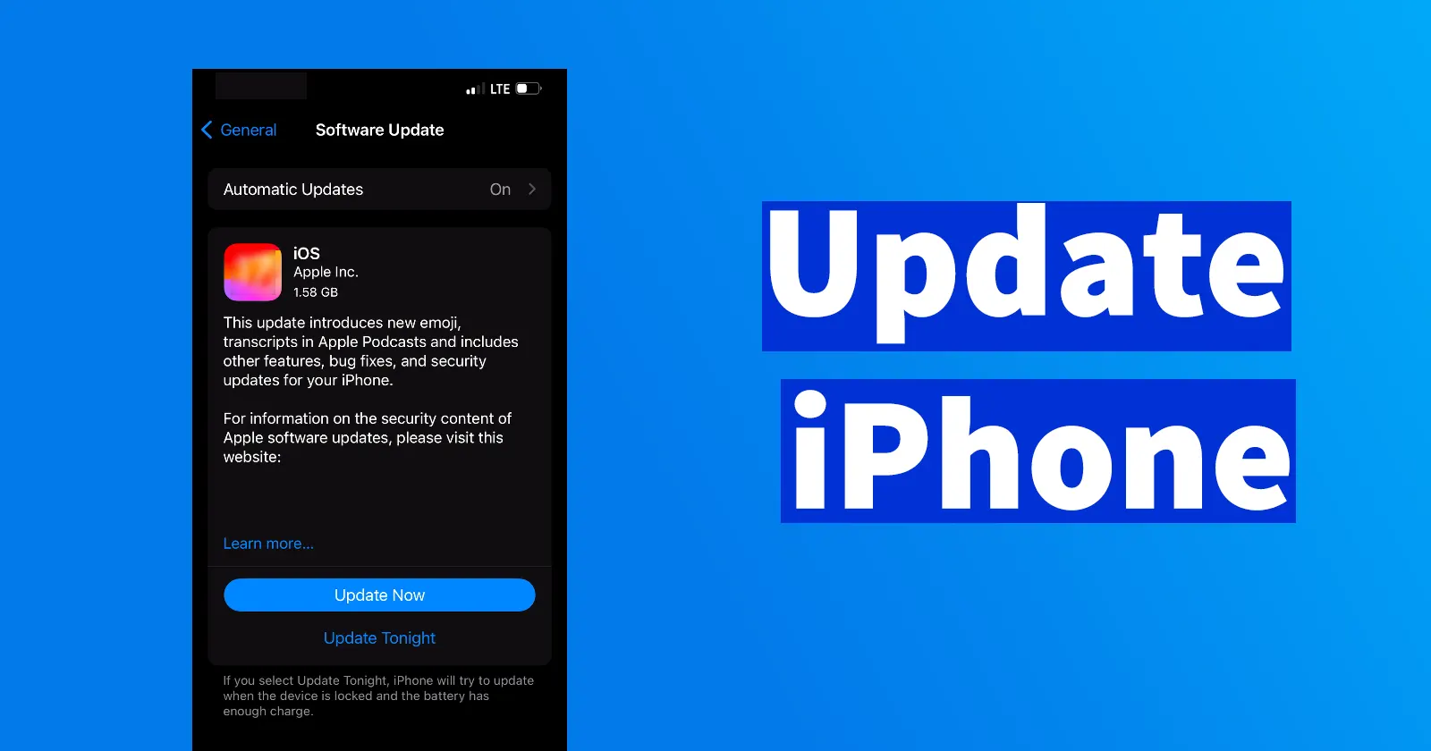 How to Update iPhone Online & Offline » Reveal That