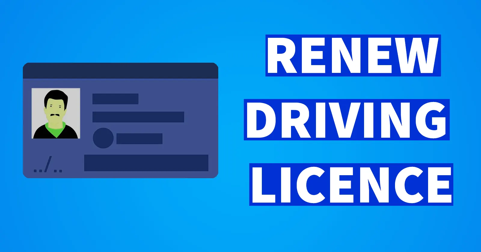 How to Renew Driving Licence Online & Change Address
