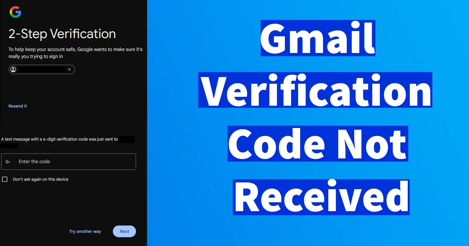 FIX Google Not Sending Verification Code to Phone » Reveal That