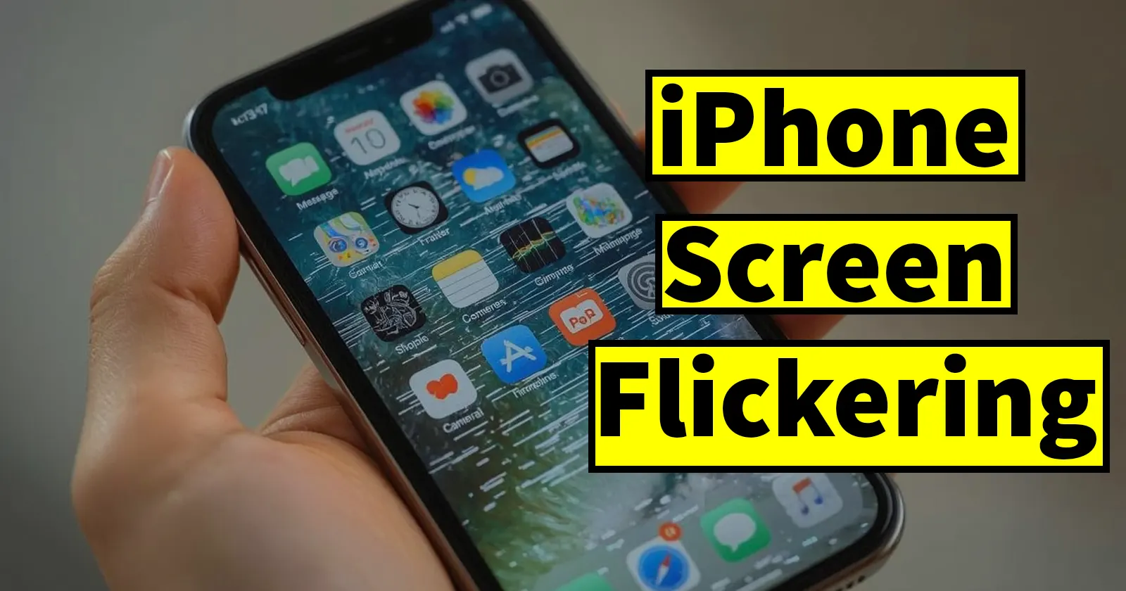 Fix iPhone Screen Flickering » Reveal That