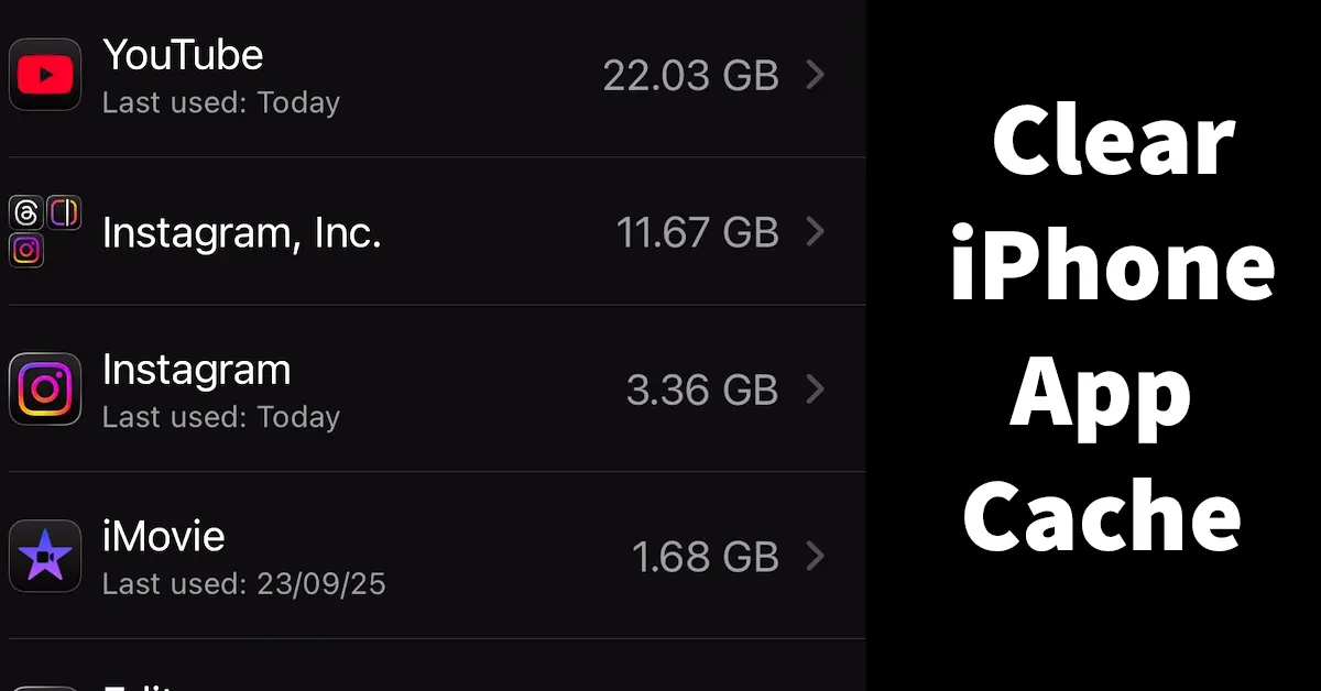 How to Clear App Cache on iPhone » Reveal That